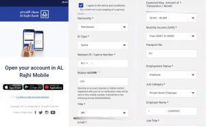 Method to open Al Rajhi Bank account online in Step by Step